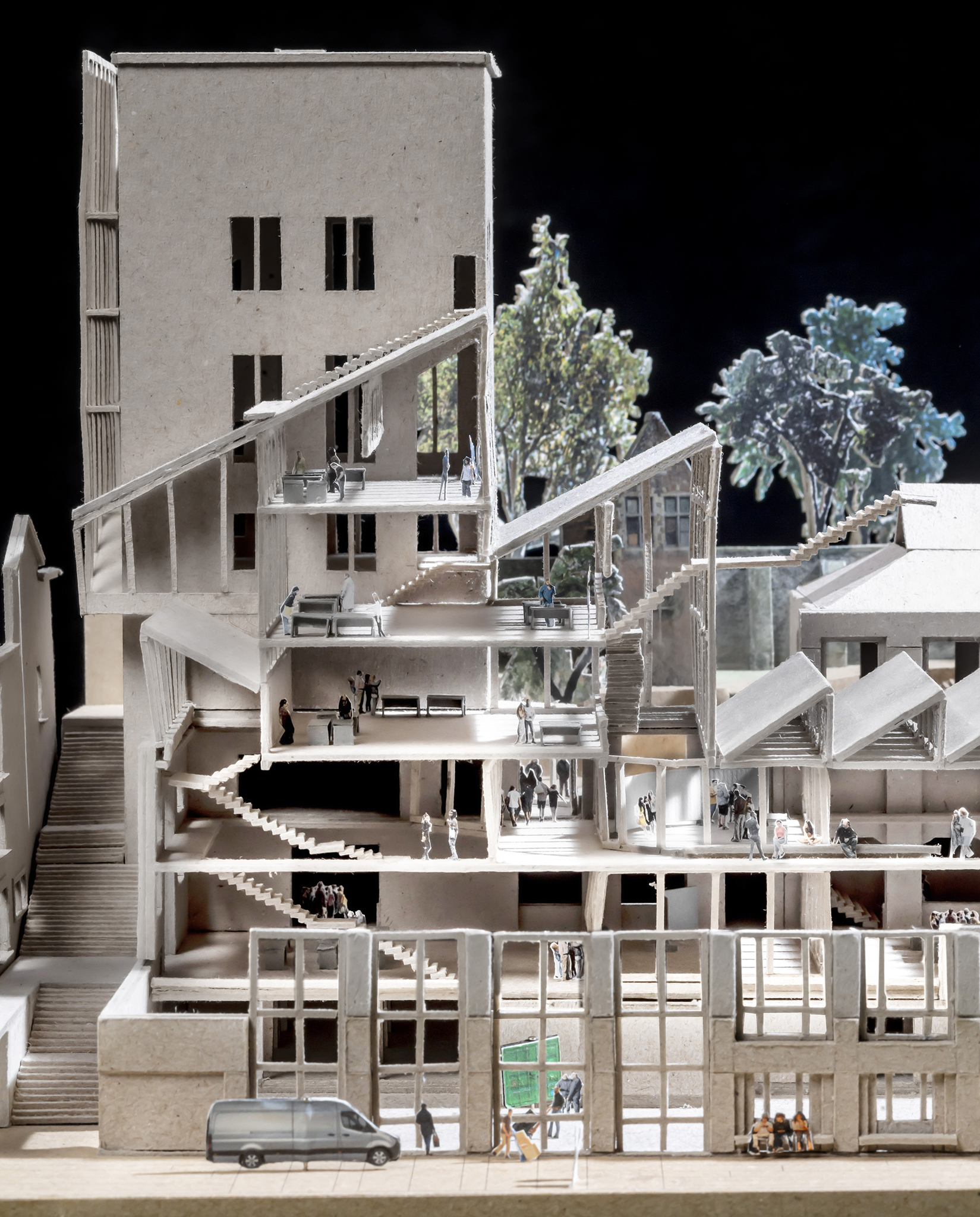 Technicum 4 in Ghent ♦ Flores i Prats